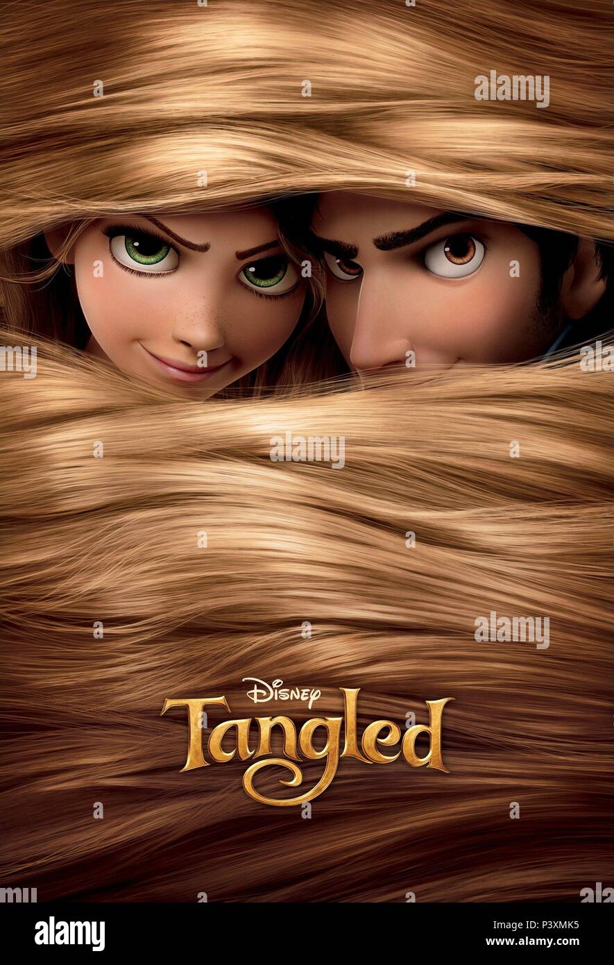 Disney tangled poster hi-res stock photography and images - Alamy