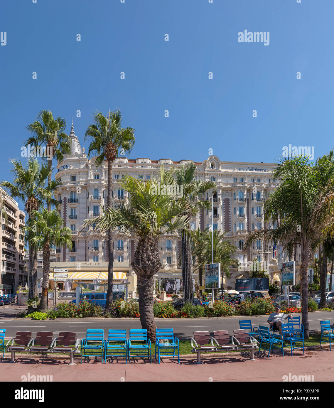The Carlton hotel at the Boulevard de la Croisette Stock Photo - Alamy