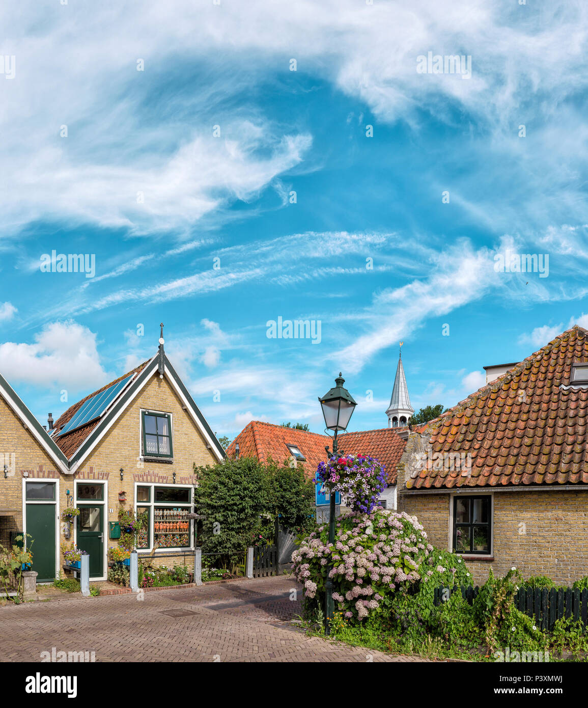 A street in a small village Stock Photo - Alamy