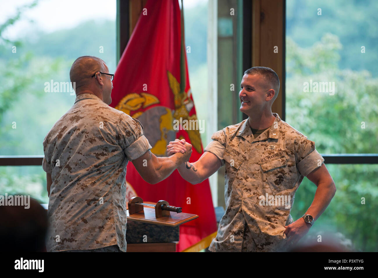 U.S. Marine Corps Brig. Gen. Christopher Mahoney, director of Strategy ...