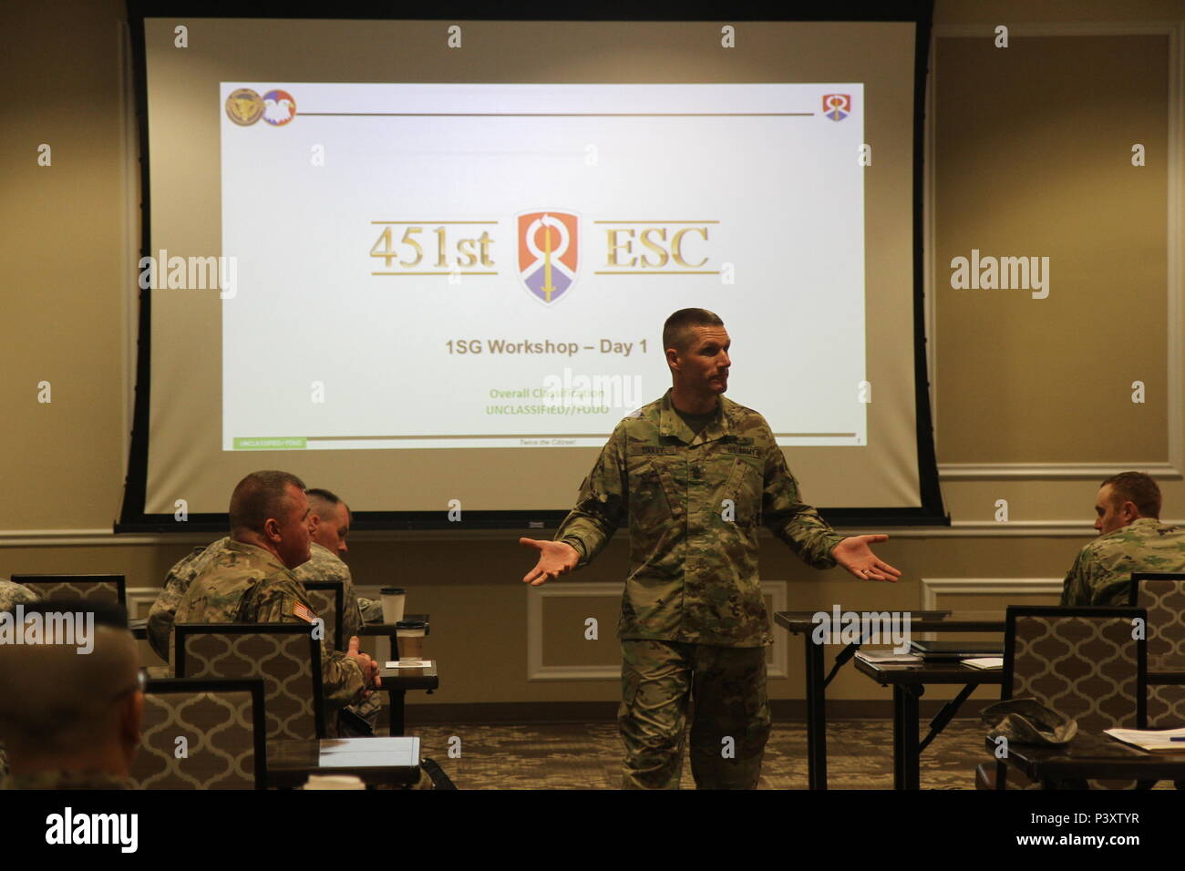 FORT LEAVENWORTH, Kansas – The 451st Sustainment Command (Expeditionary ...