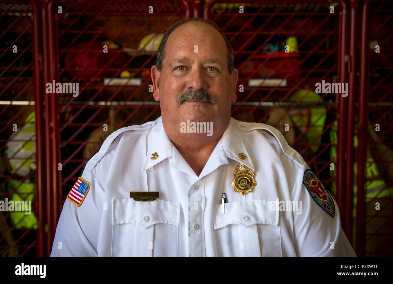 Retired U.S. Air Force Master Sgt. David Miller was a junior fire ...