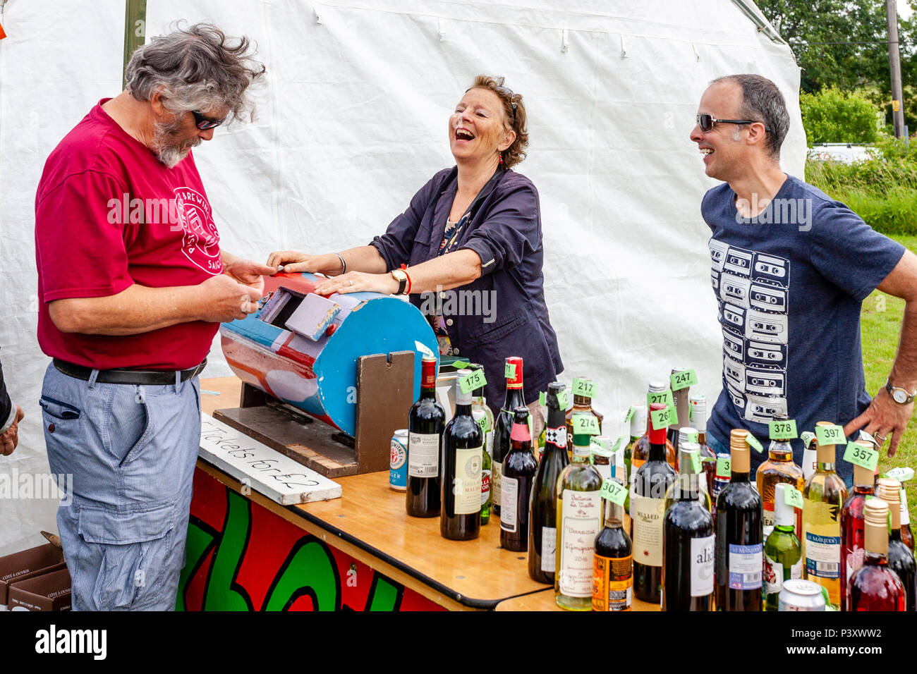 Tombola stall prizes hi-res stock photography and images - Alamy
