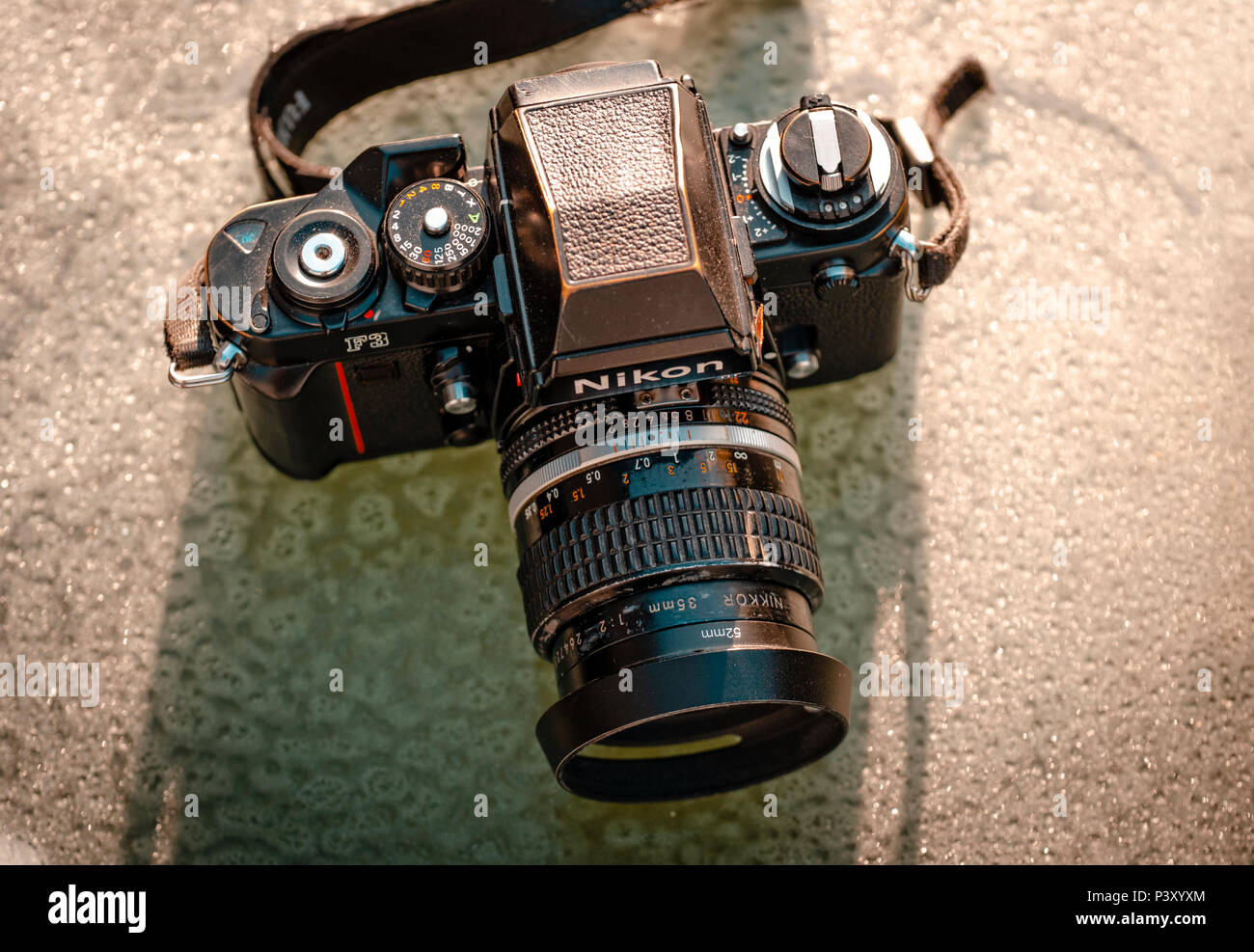 Nikon F3 single lens reflex 35mm professional film camera, First ...