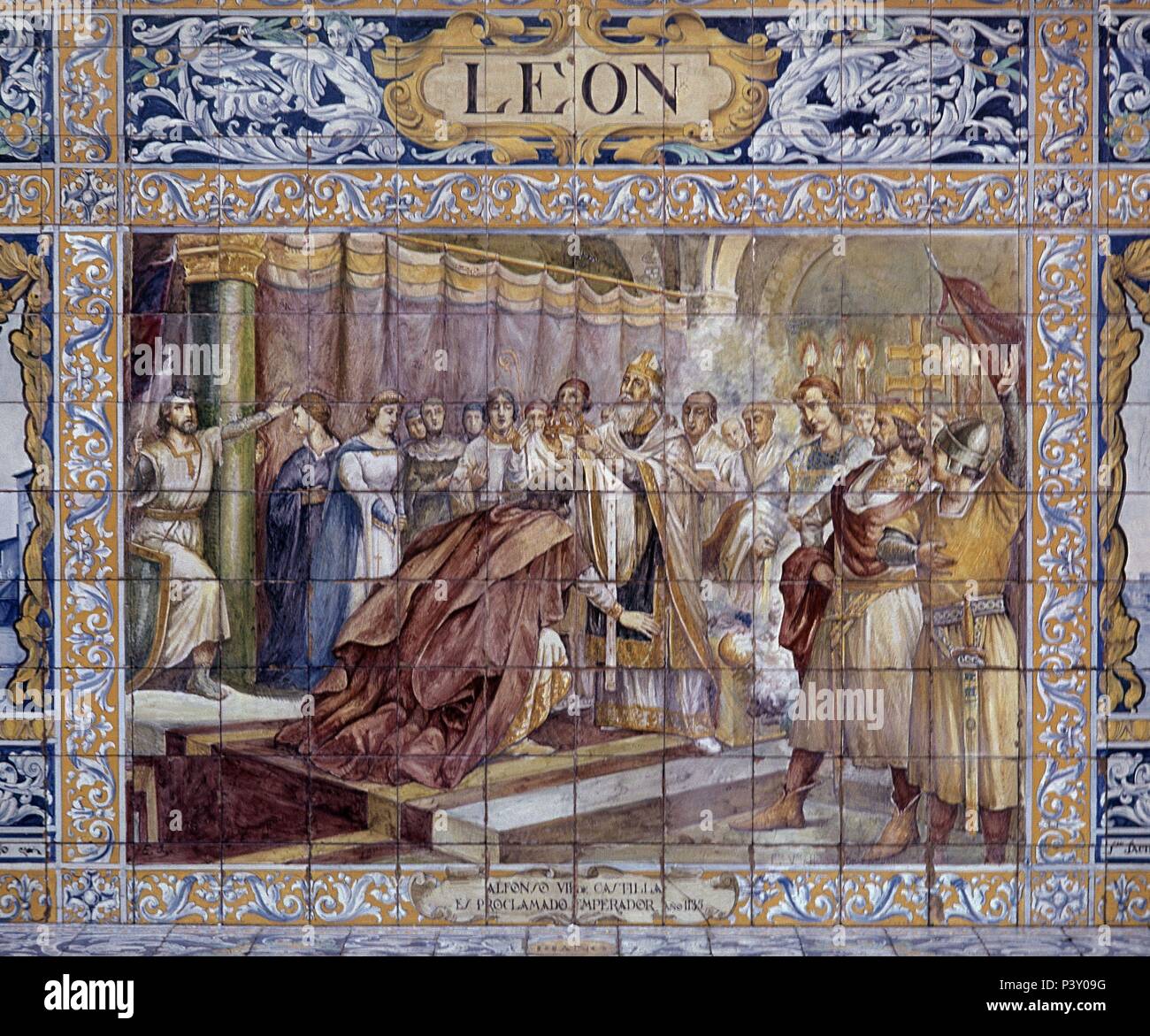 Coronación de alfonso vii hi-res stock photography and images - Alamy