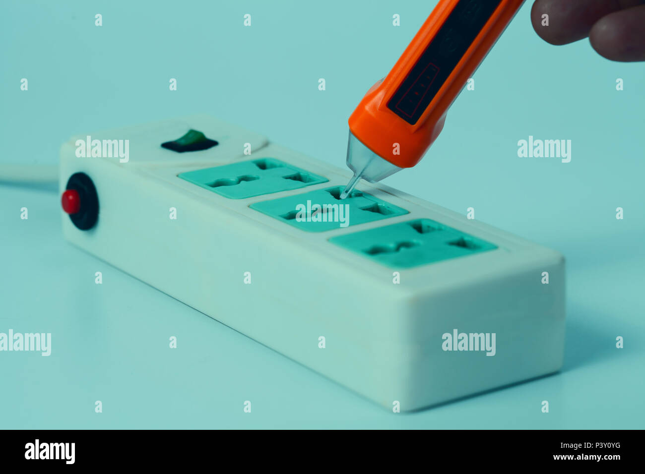 Hand hold Sensitivity range volt alert pen for protection electricity ...