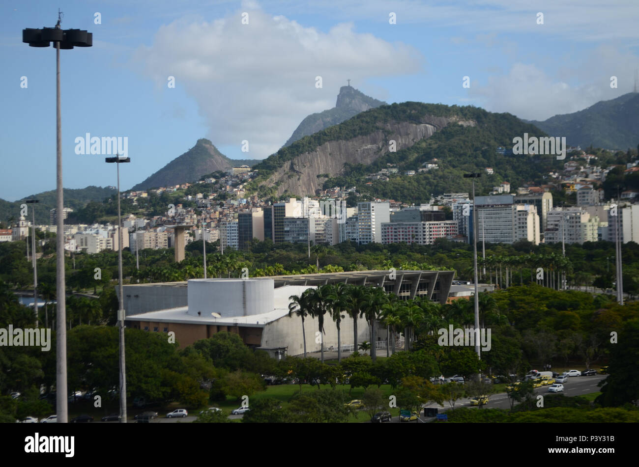 Aterro do Flamengo no centro da cidade do Rio de Janeiro Stock Photo ...