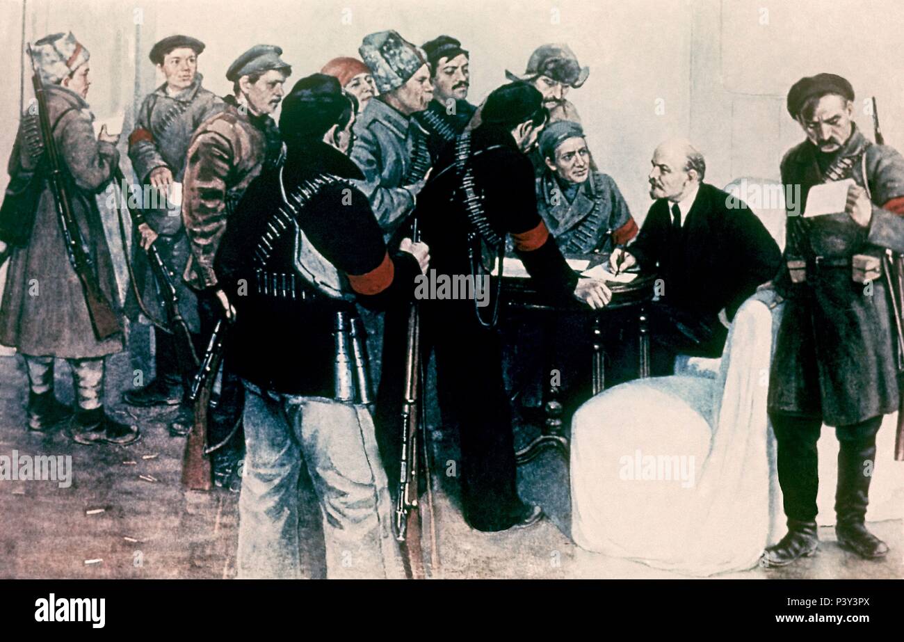 Bolcheviques hi-res stock photography and images - Alamy