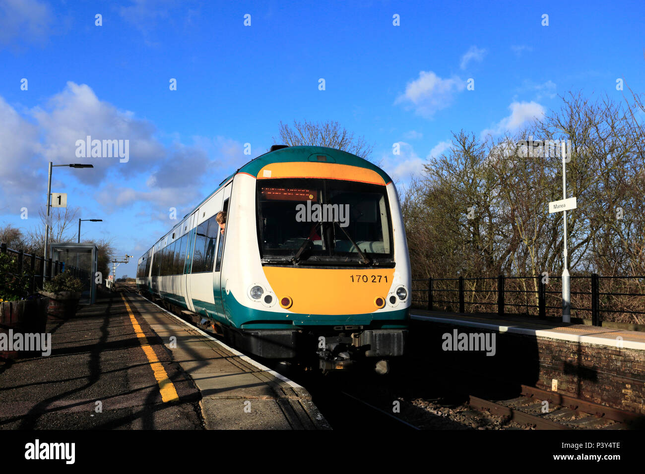 Manea train station hi-res stock photography and images - Alamy