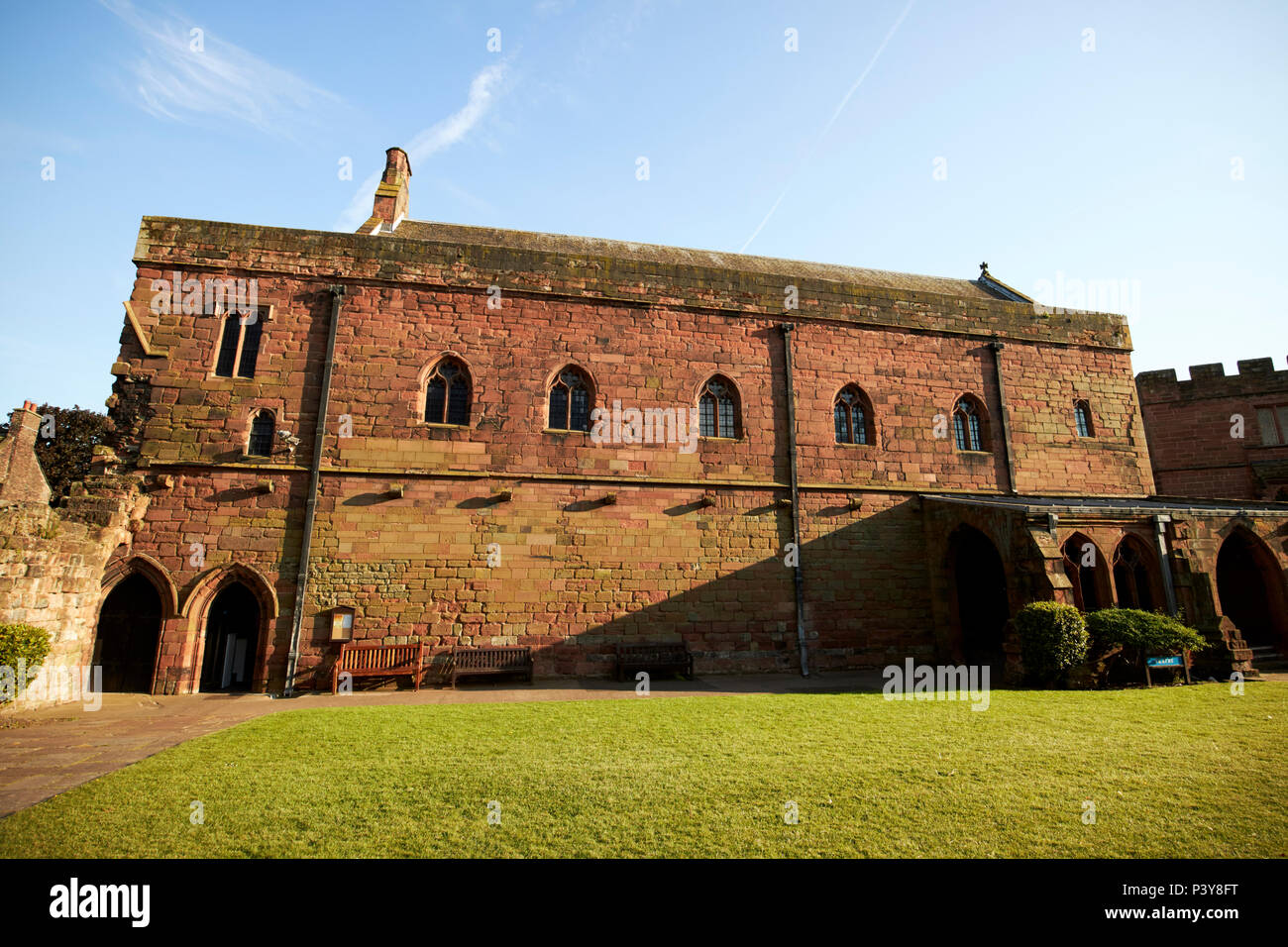 The Fratry building former dining hall of Carlisle Cathedral priory ...