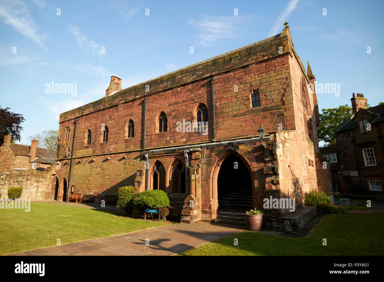 The Fratry building former dining hall of Carlisle Cathedral priory ...