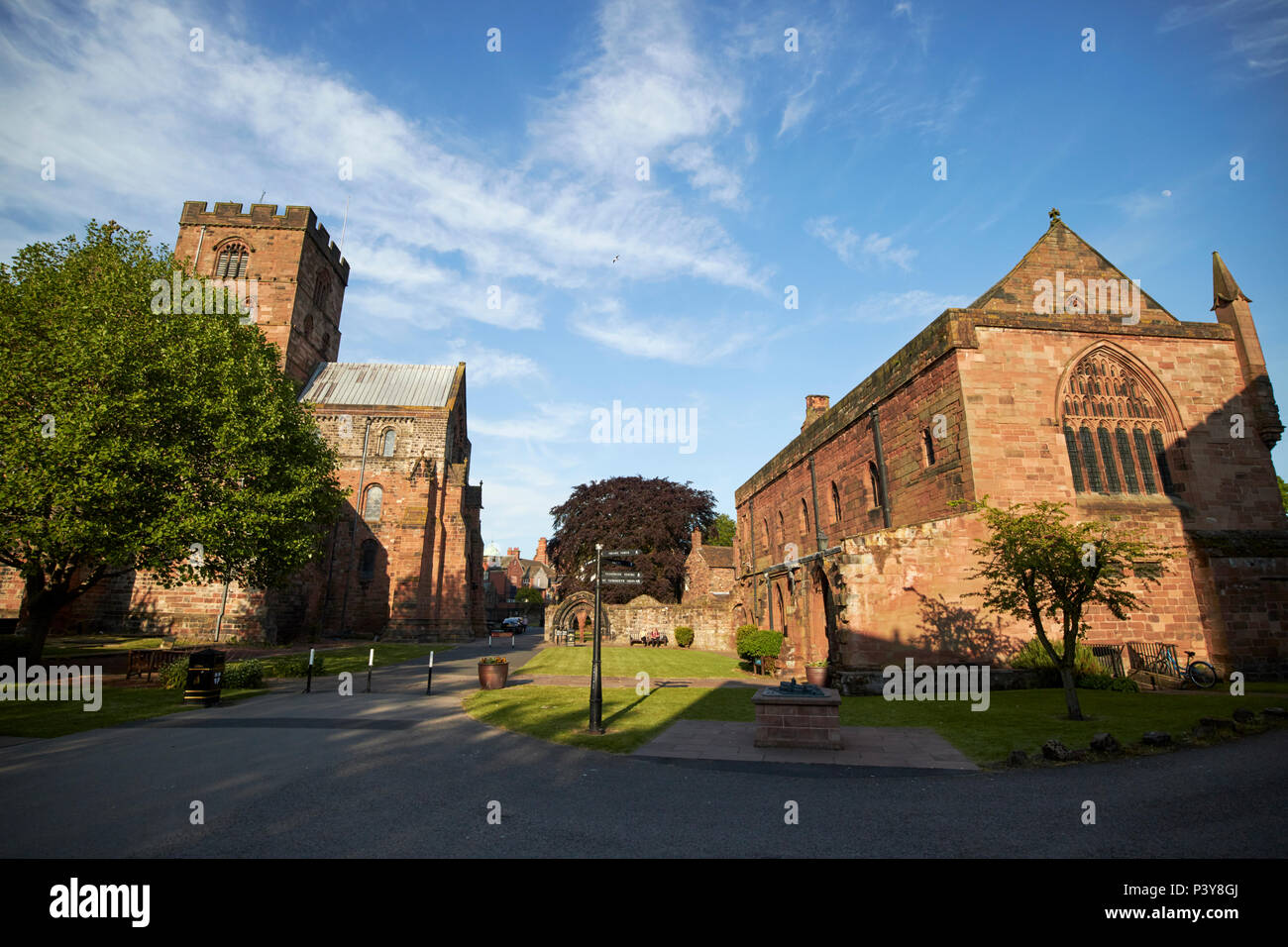 The Fratry building former dining hall of Carlisle Cathedral priory and ...