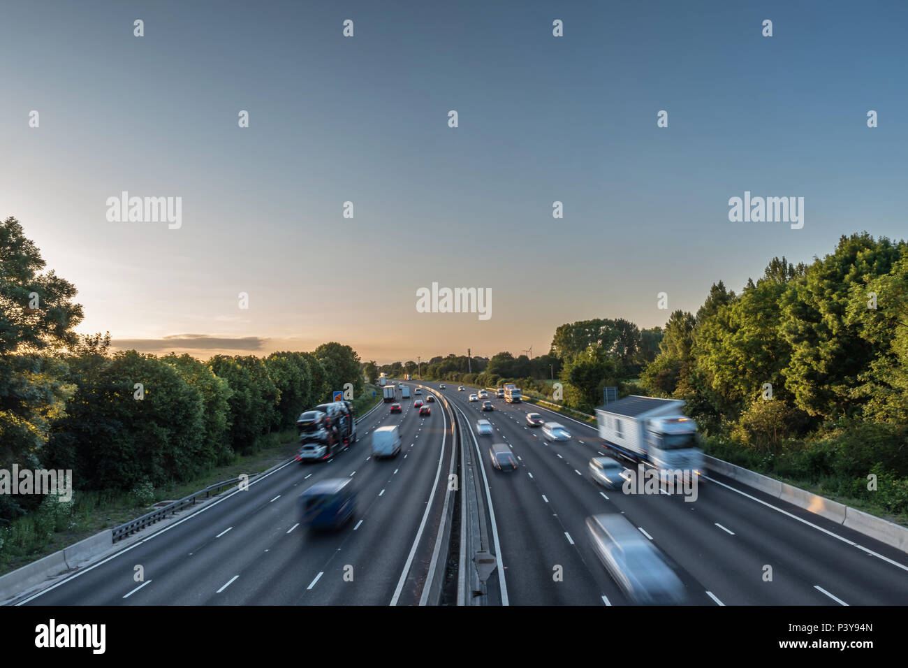 M1 autobahn hi-res stock photography and images - Alamy