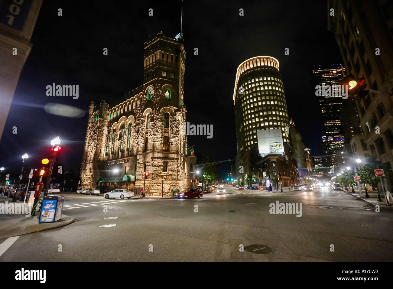 Vista da Cidade Boston Massachusetts Stock Photo - Alamy