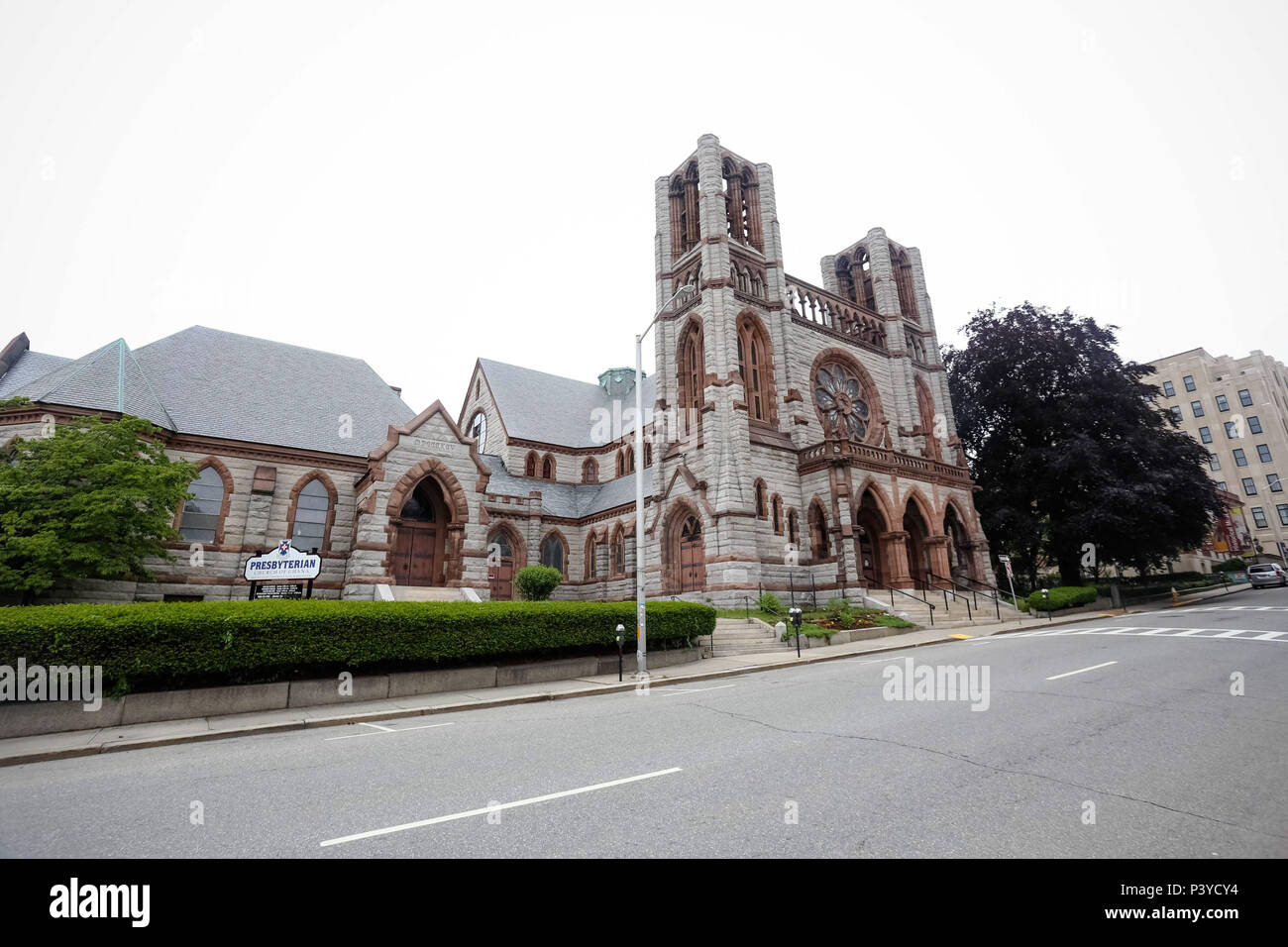 Vista da Cidade Worcester-Massachusetts Stock Photo - Alamy