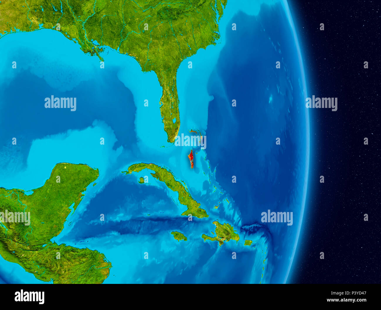 Country bahamas map hi-res stock photography and images - Alamy
