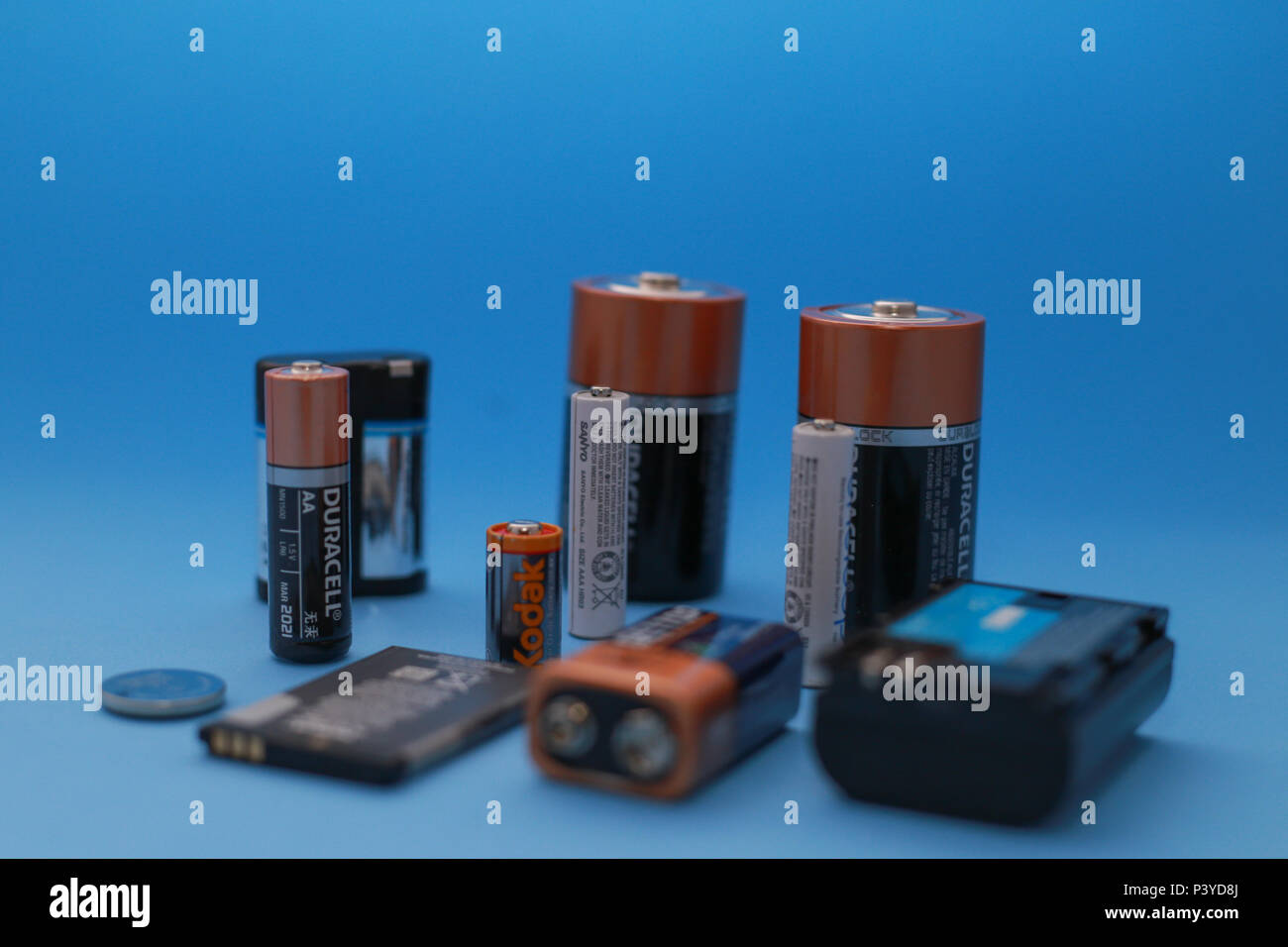 Diferentes tipos de baterias hi-res stock photography and images - Alamy