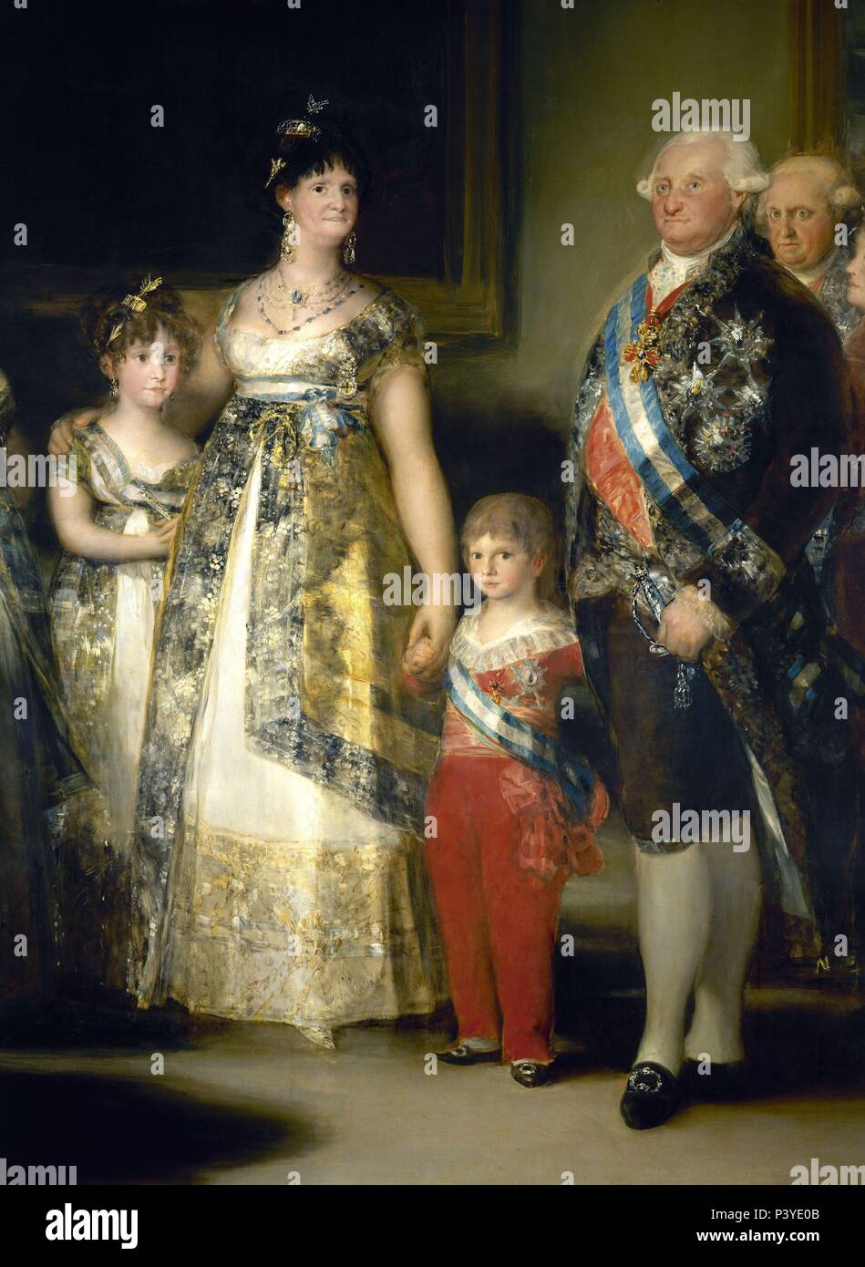 Francisco goya family of charles iv hi-res stock photography and images ...