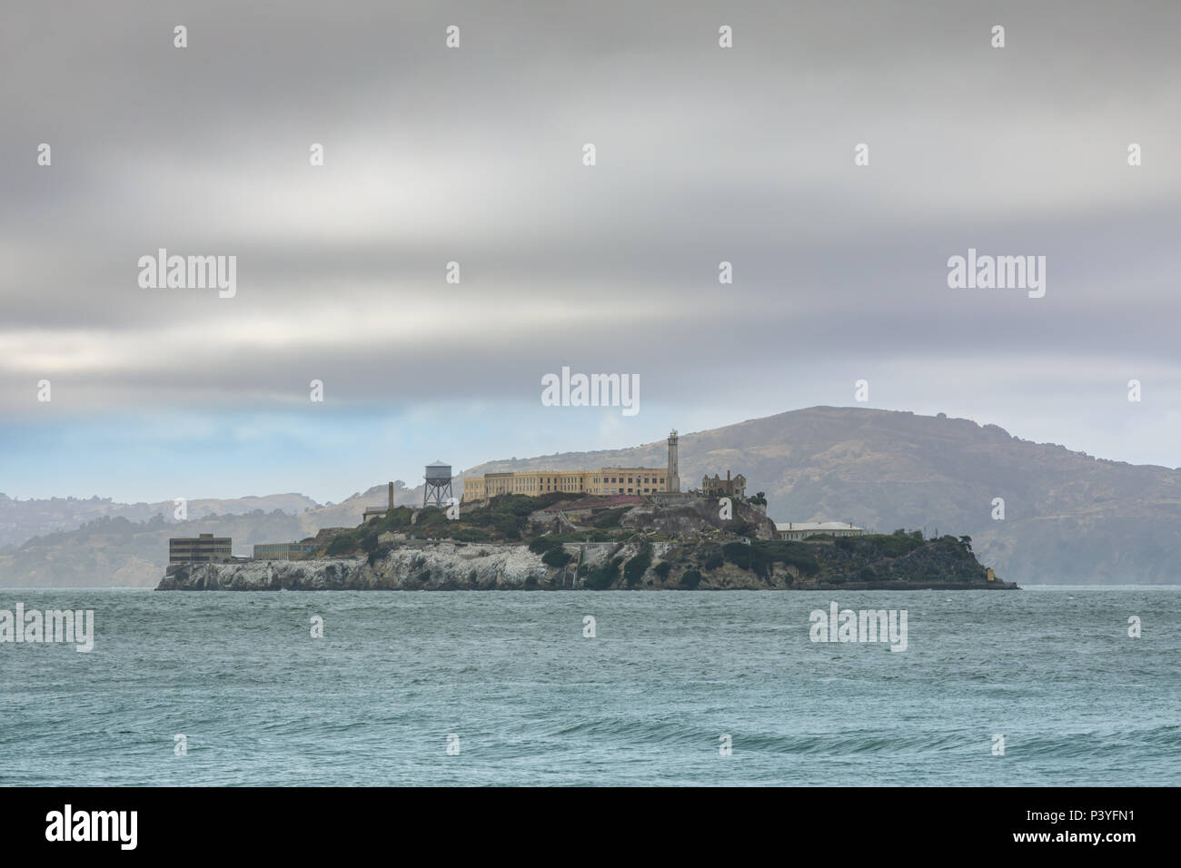 Views of Alcatraz Island from San Francisco Stock Photo - Alamy