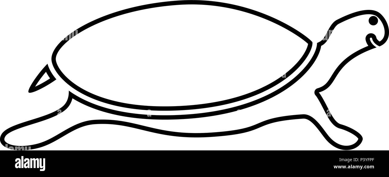 Tortoise turtle icon black color vector I flat style simple image Stock ... Tortoise turtle icon black color vector I flat style simple image Stock ...