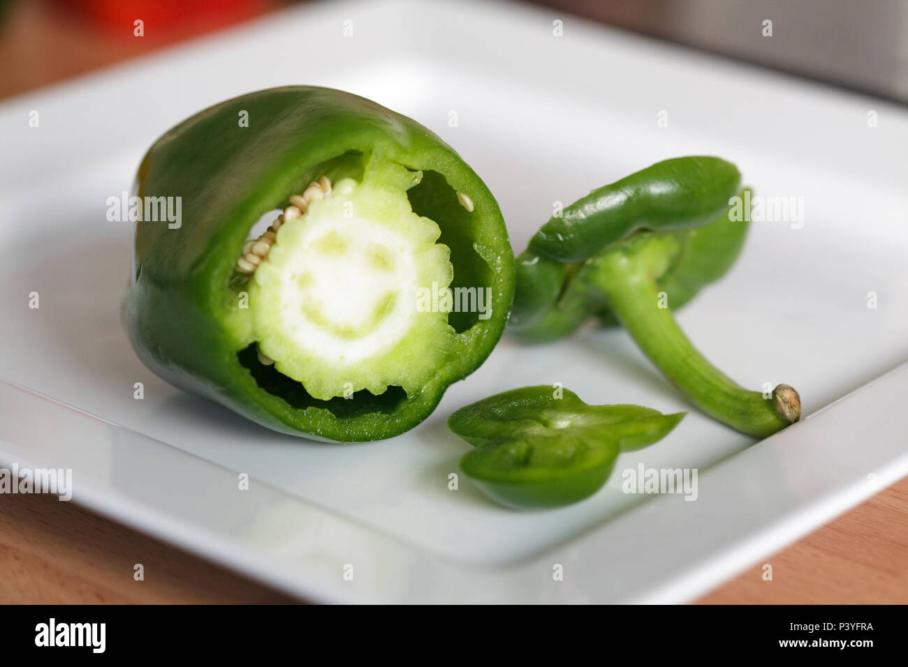 A Happy Pepper Stock Photo - Alamy