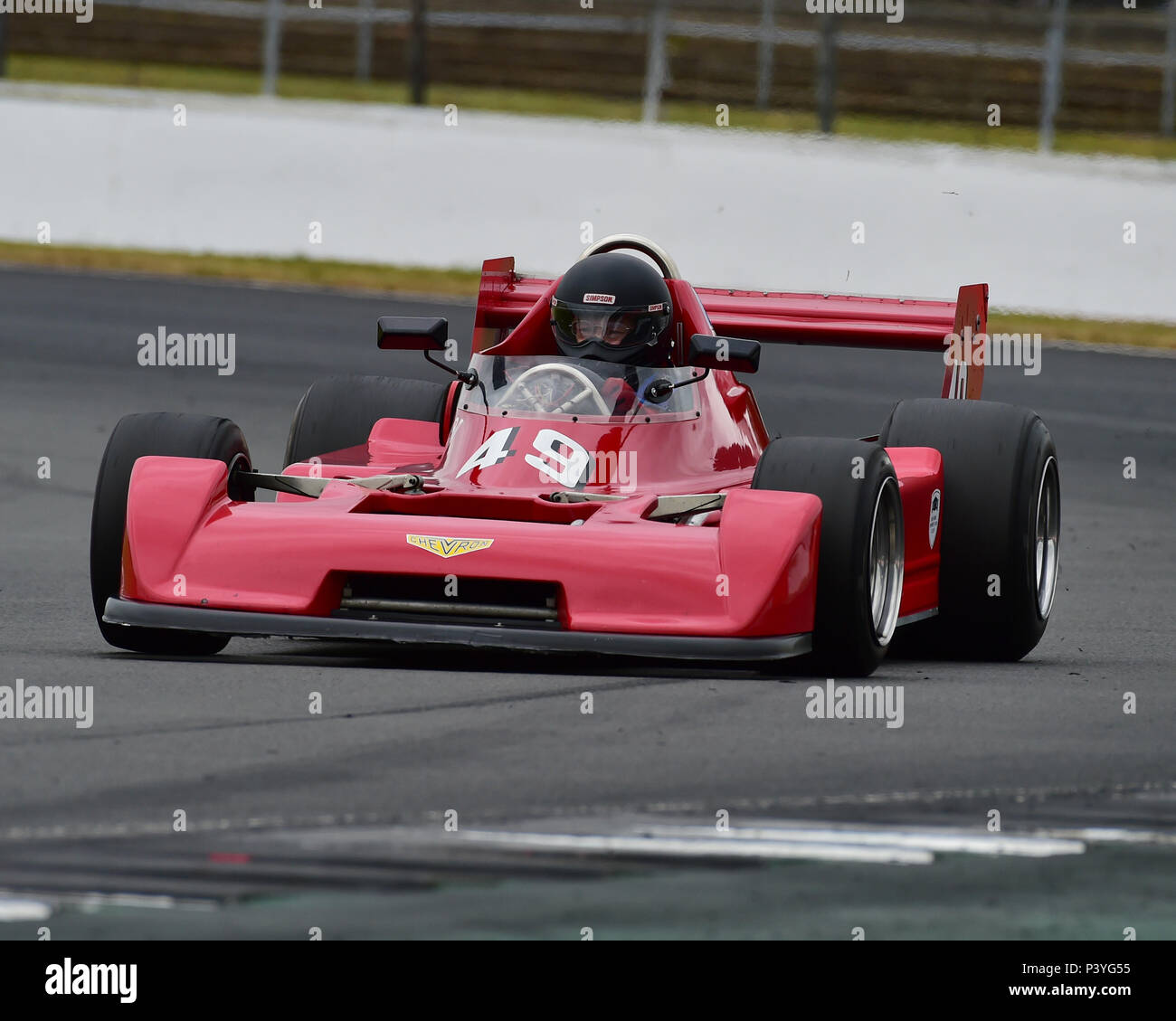 Keith Norris, Chevron B49, Derek Bell Trophy, HSCC, Silverstone ...