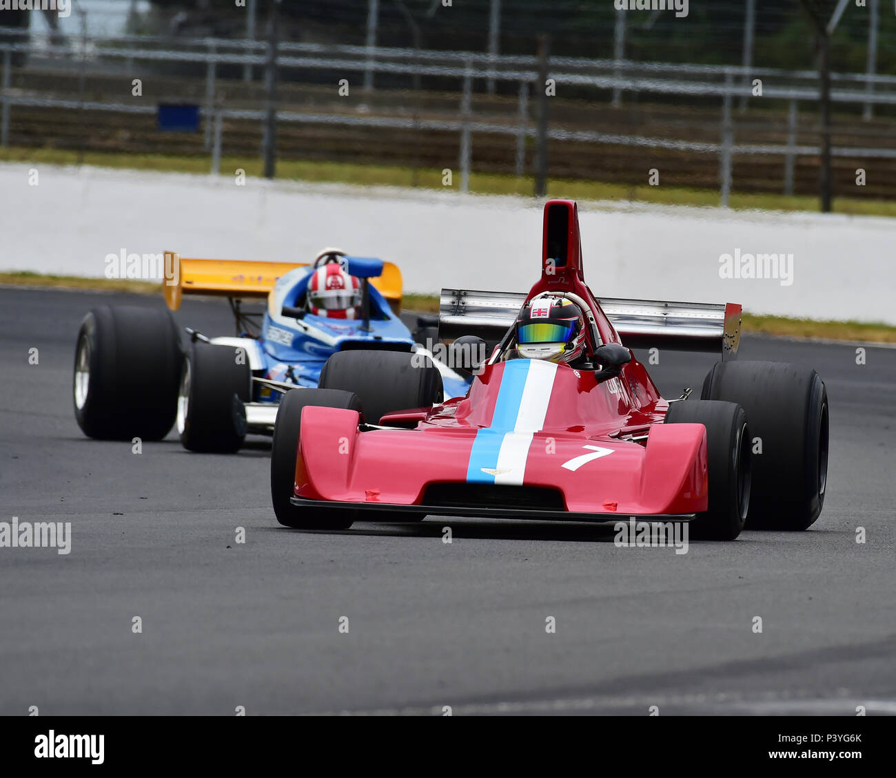 Neil Glover, Chevron B37, Derek Bell Trophy, HSCC, Silverstone ...