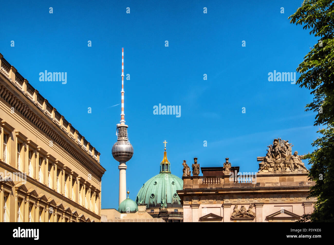 Berlin,Mitte. Historic old buildings, German Museum of Histotry ...