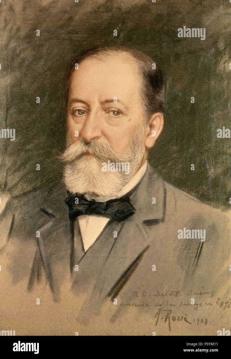 Portrait de saint saens hi-res stock photography and images - Alamy