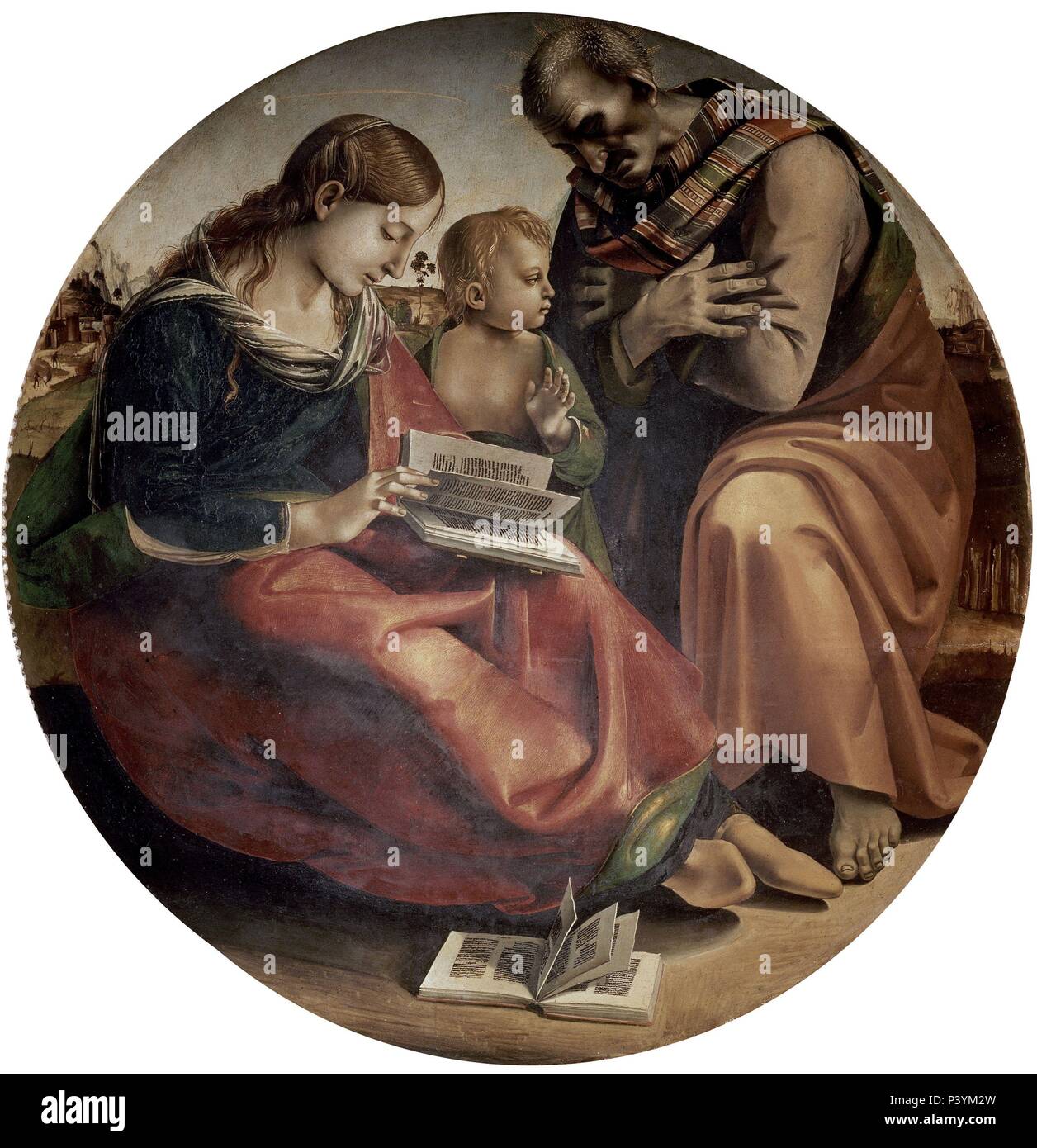 Luca signorelli la sagrada familia hi-res stock photography and images ...