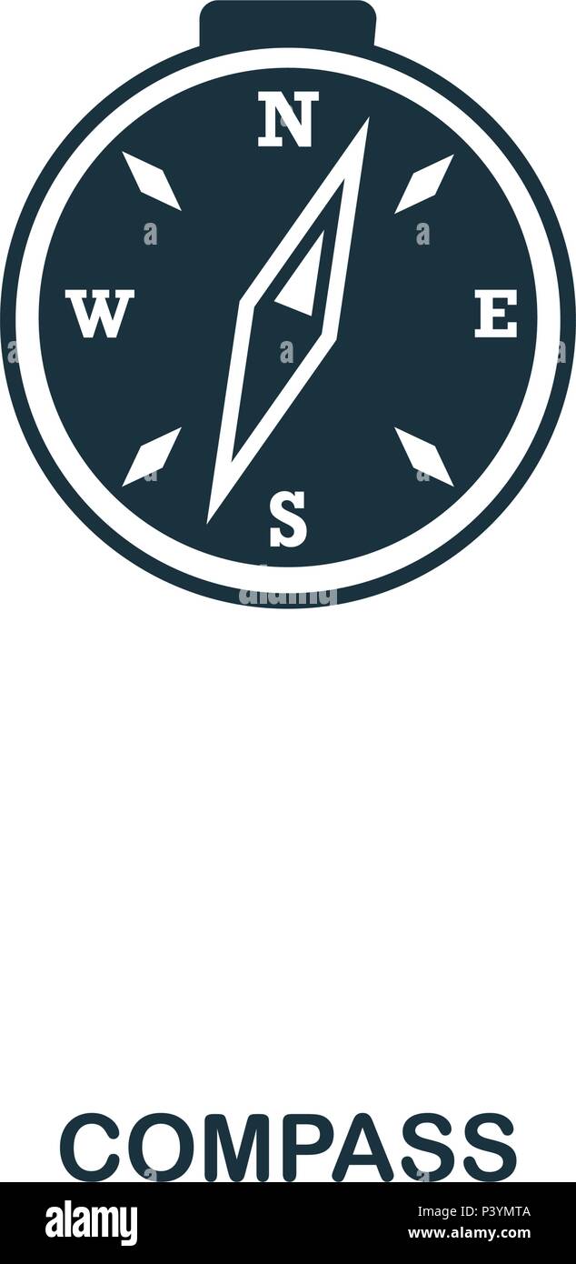 Map guide compass navigation Stock Vector Images - Alamy