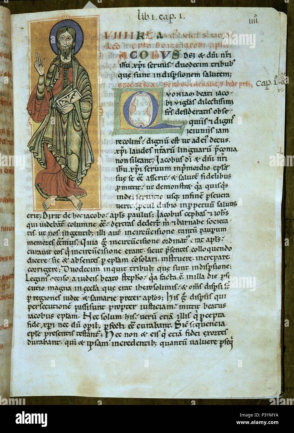 CODICE CALIXTINO - LIBER SANCTI IACOBI - LIBRO 1-CAPITULO 1 - 1150-1160 ...