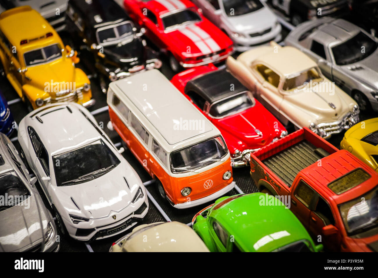 Carrinhos em miniatura para coleção Stock Photo - Alamy