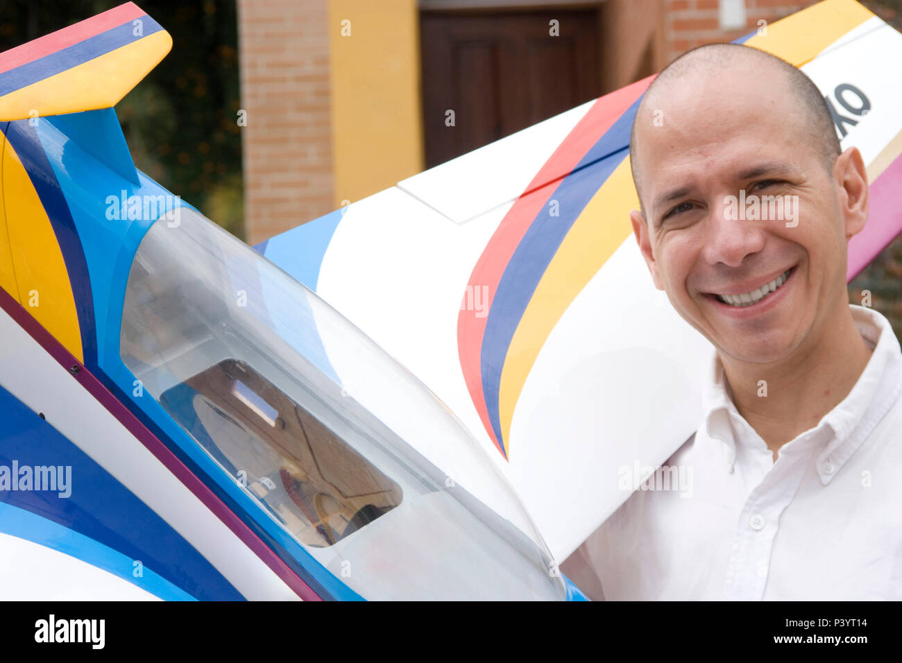 Hobby hobbies airplane flying model hi-res stock photography and images ...