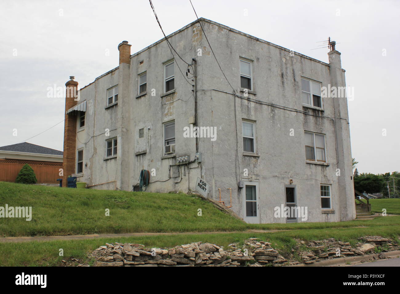 I & M Canal scenery at historic Lemont, Illinois Stock Photo - Alamy