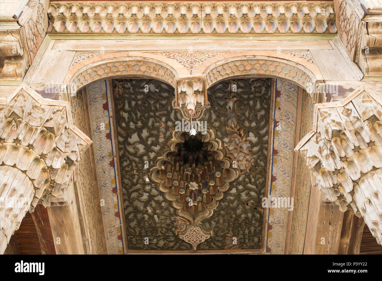 Old carved wooden ceiling in hi-res stock photography and images - Alamy