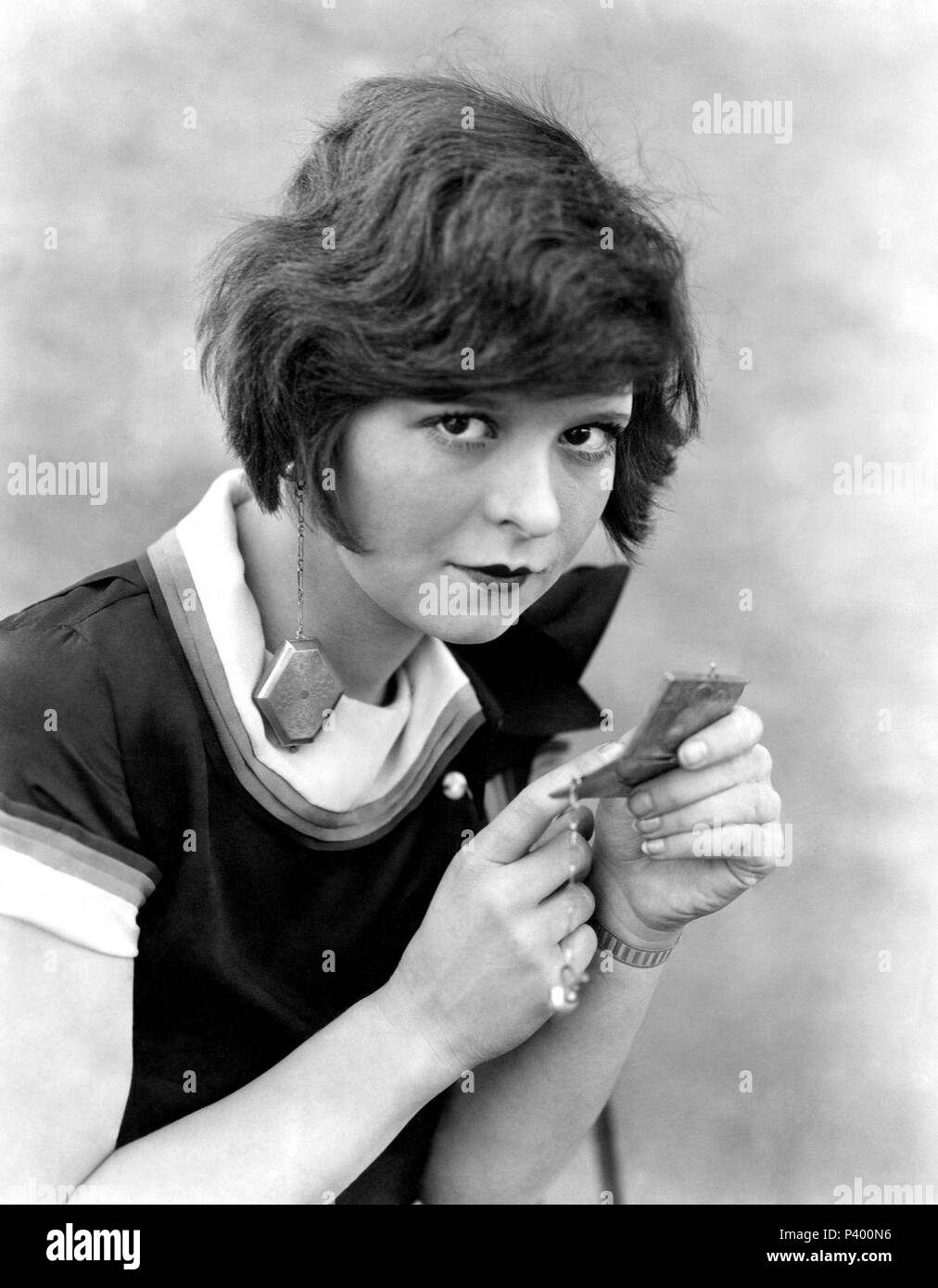 Portrait of clara bow Black and White Stock Photos & Images - Alamy