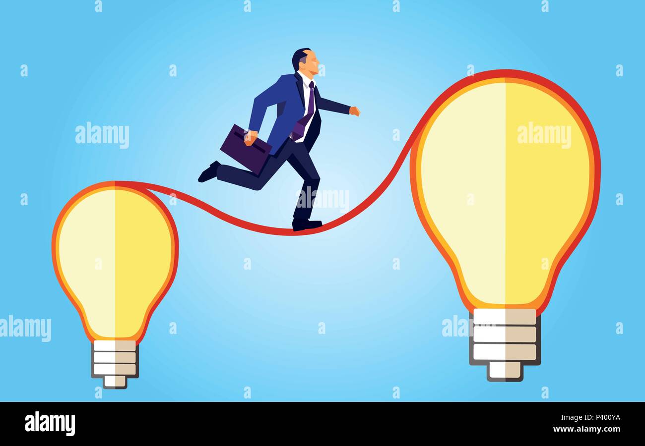 Grow from bulb Stock Vector Images - Alamy