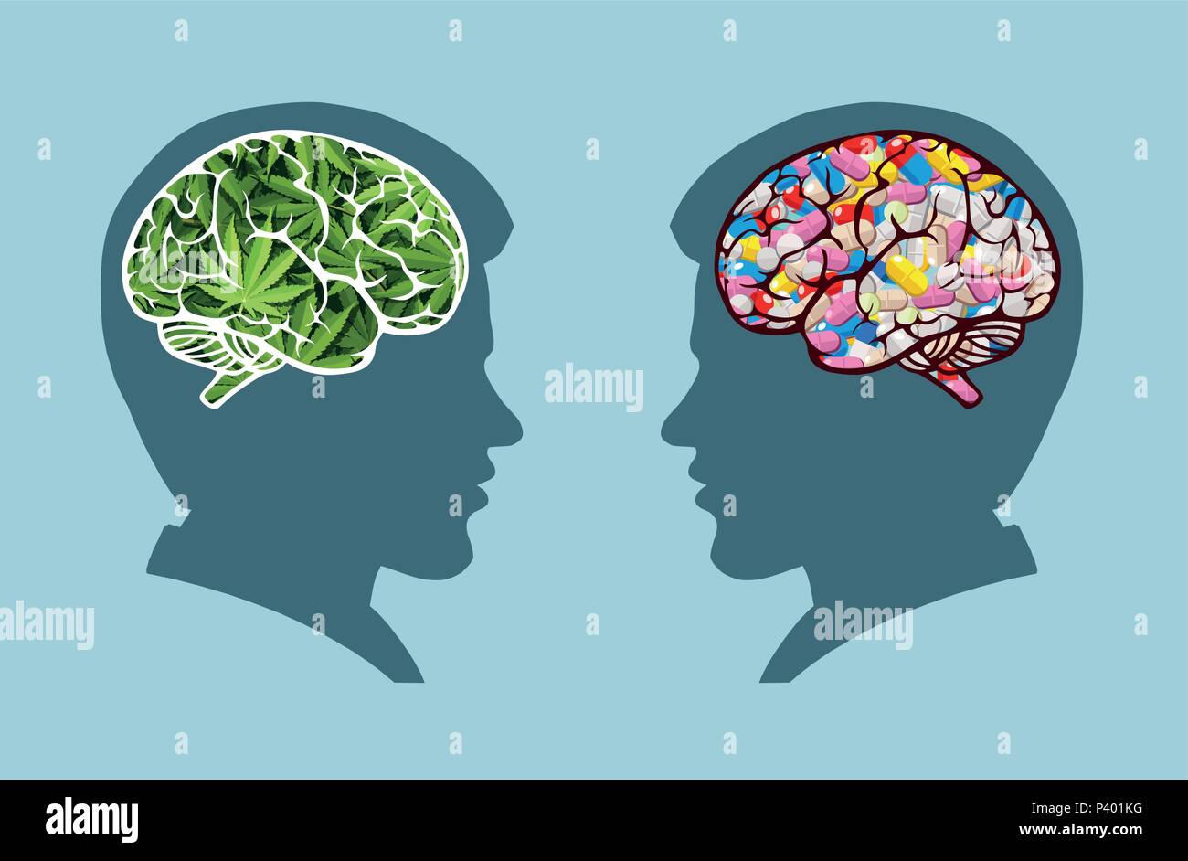 Marijuana medical use and health care concept. Traditional medicine ...