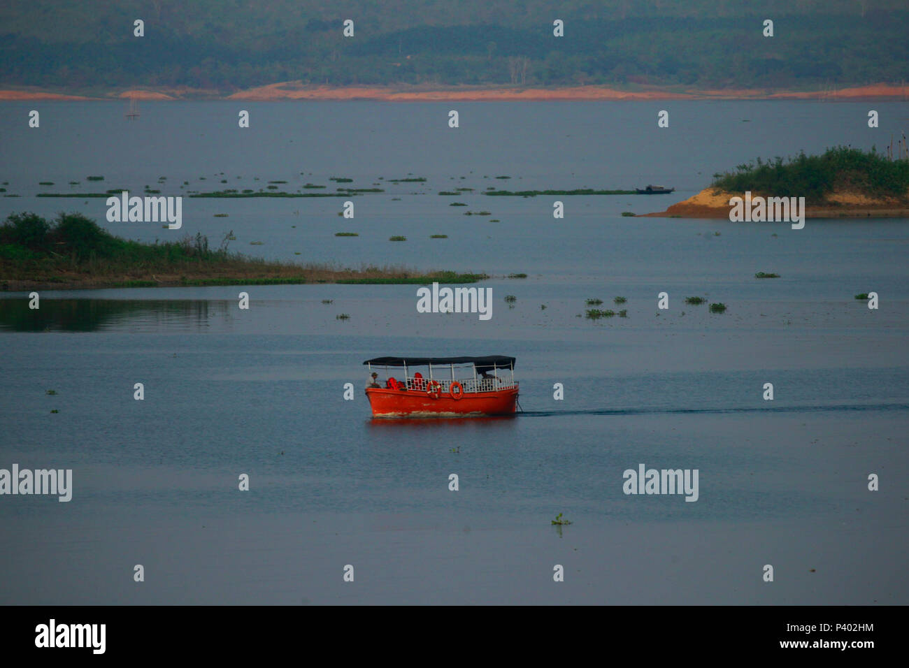 Beautiful Kaptai lake in Rangamati, Bangladesh. Kaptai lake is the ...
