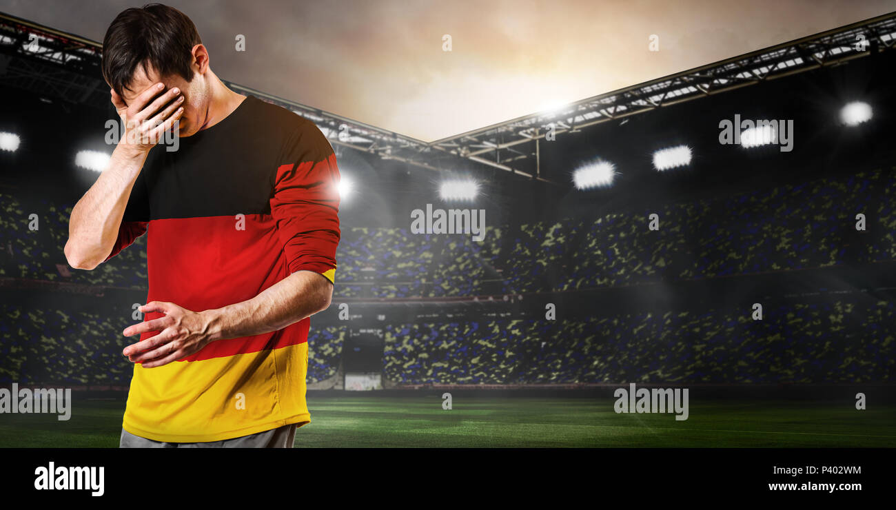 sad Germany player Stock Photo - Alamy