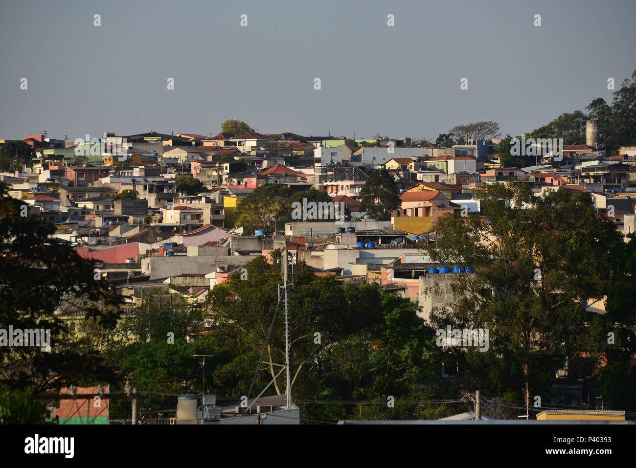 Moradias no Grajau, zona sul da cidade de São Paulo Stock Photo - Alamy