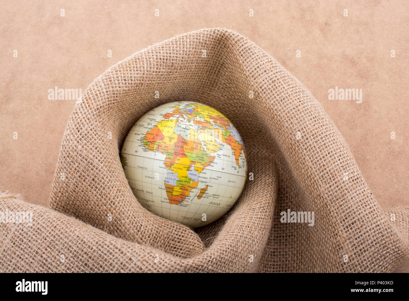 Wrapped around planet hi-res stock photography and images - Alamy