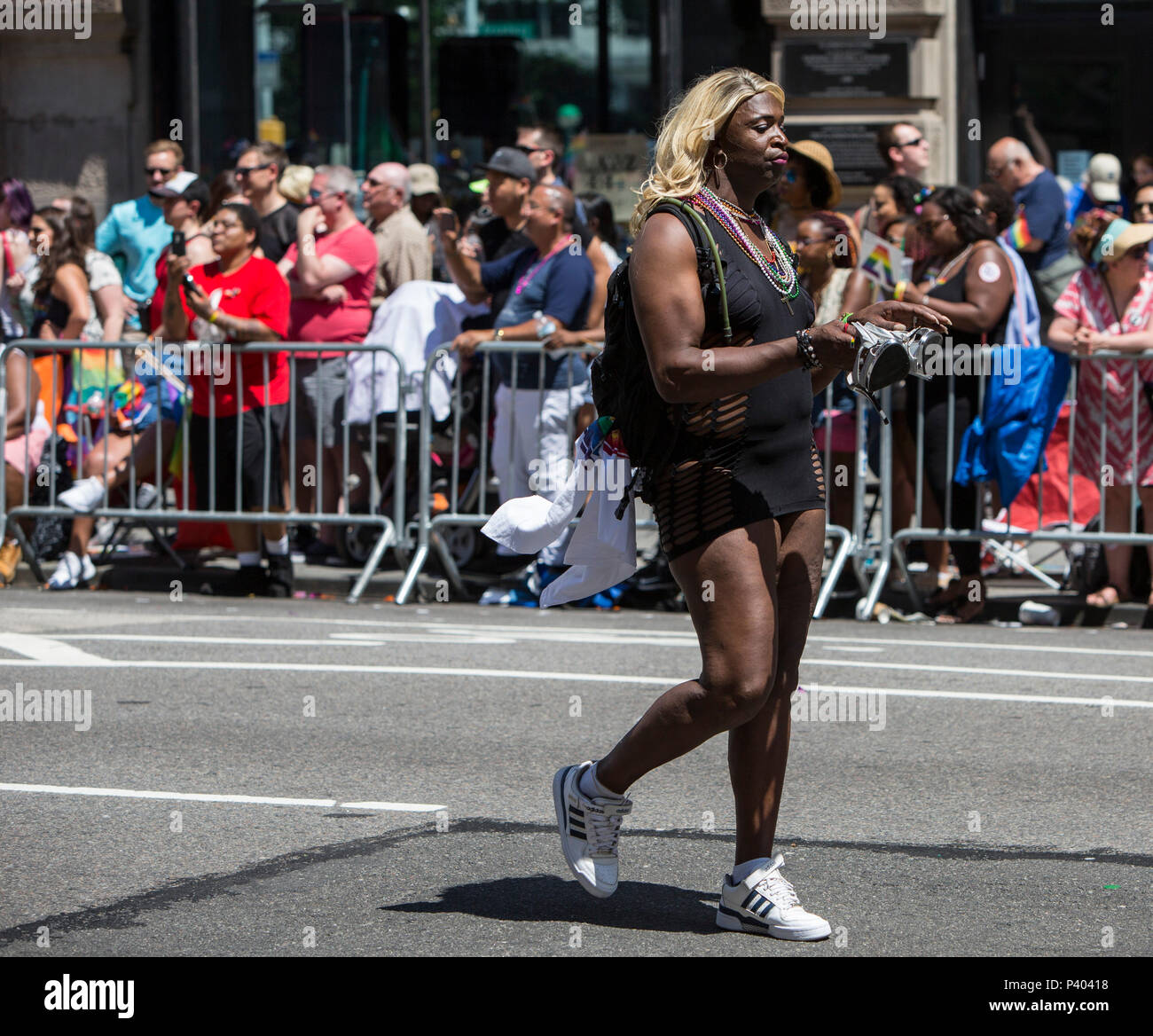 Pride Parade in New York Stock Photo - Alamy