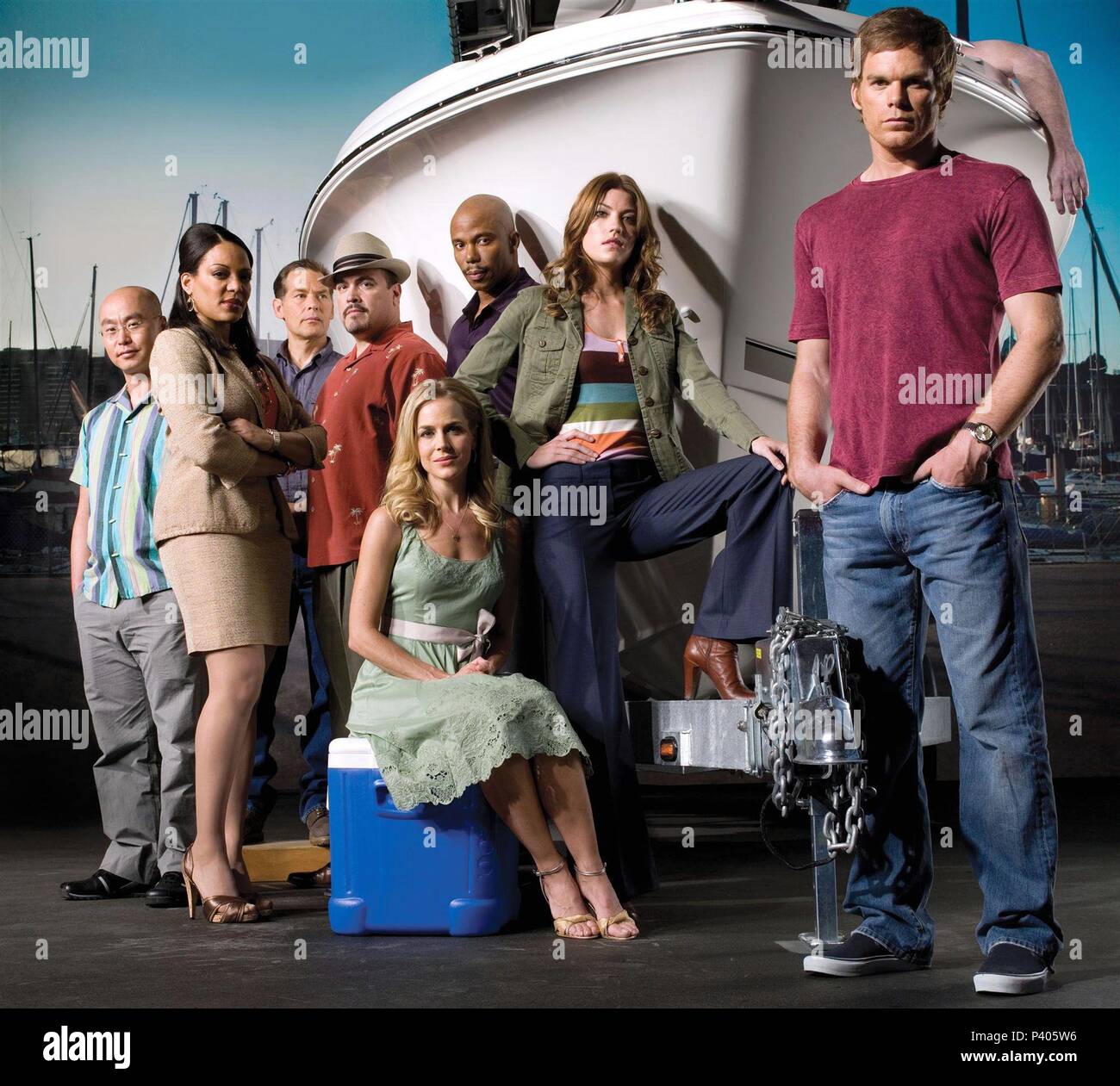 Michael c. hall jennifer carpenter hi-res stock photography and images ...