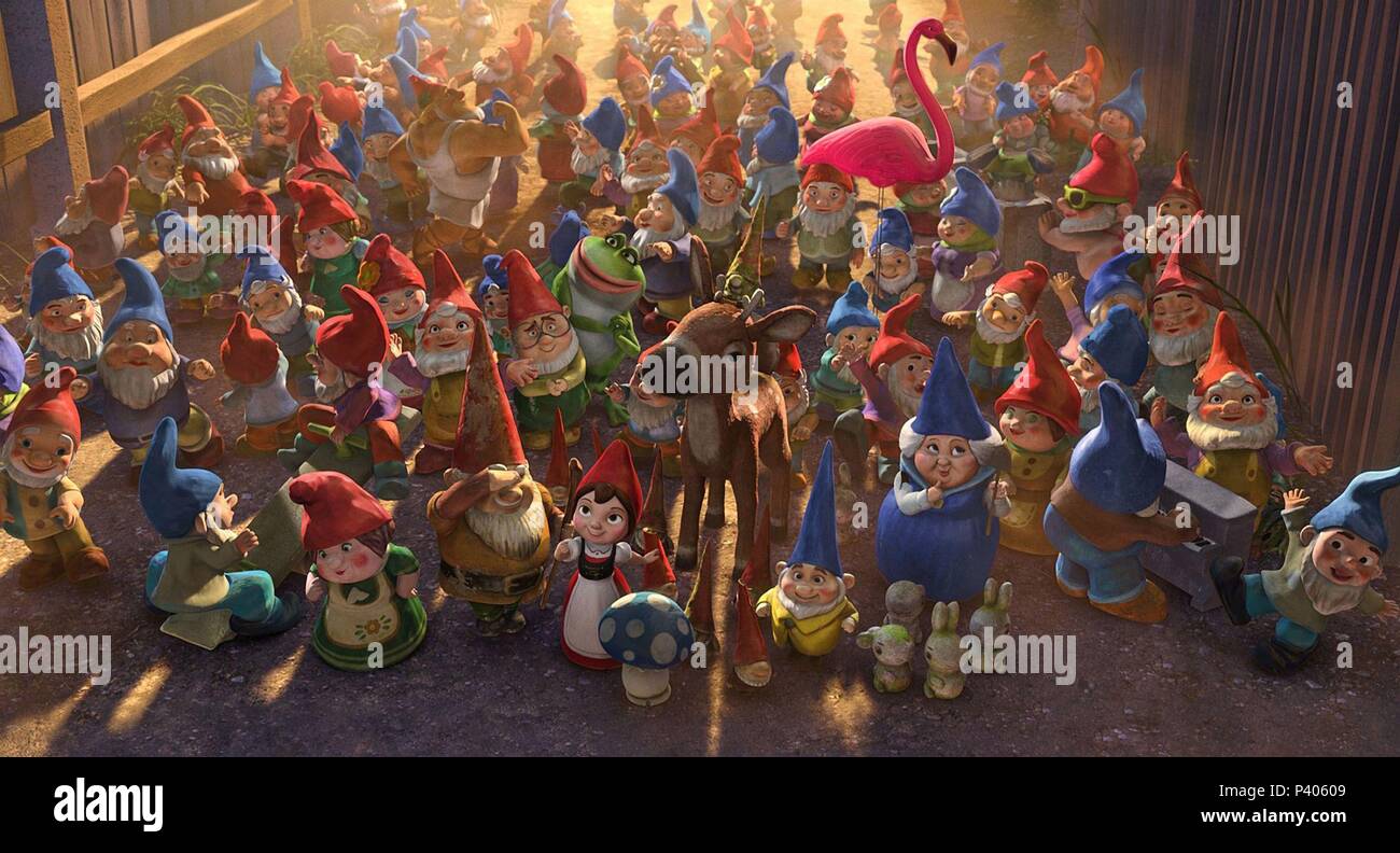 Original Film Title: GNOMEO AND JULIET. English Title: GNOMEO AND ...