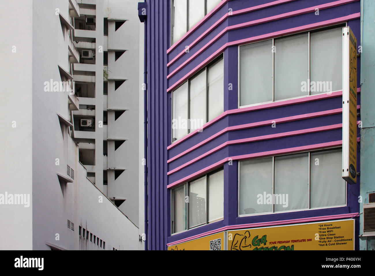 Residential buildings on Mackenzie Road in Singapore Stock Photo - Alamy