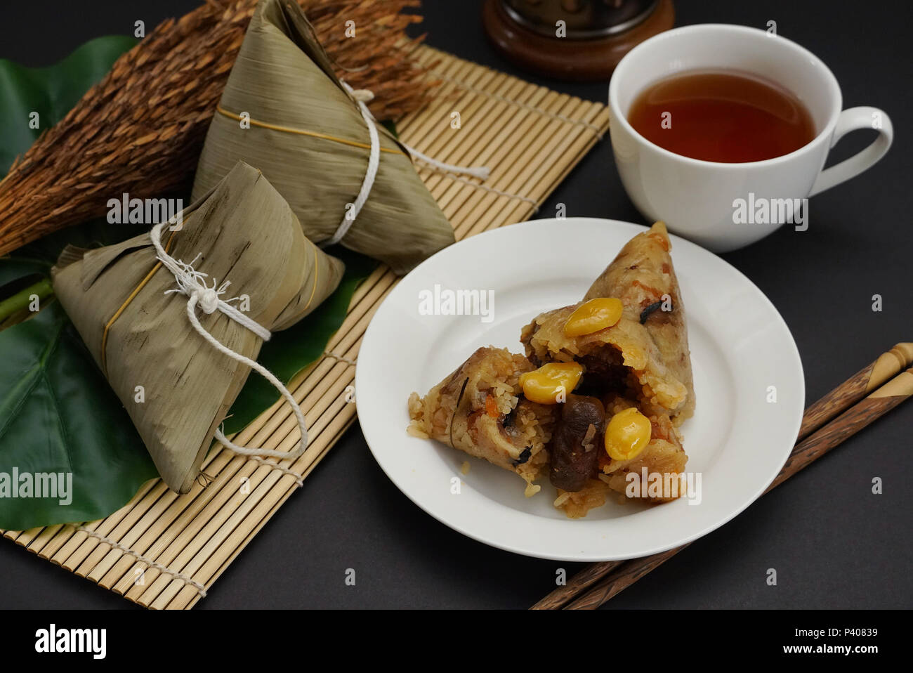 Sticky rice dumpling hi-res stock photography and images - Alamy