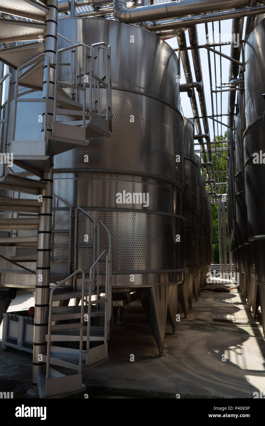 Inox steel tanks hi-res stock photography and images - Alamy