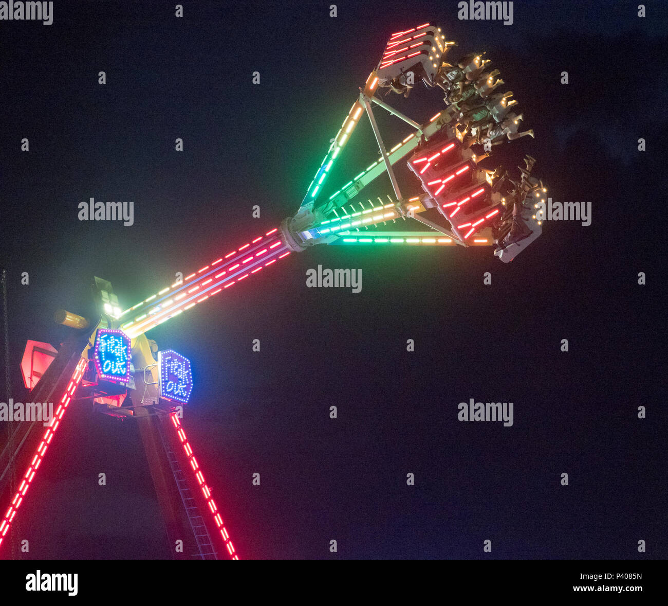 Freak out fair ride hi-res stock photography and images - Alamy